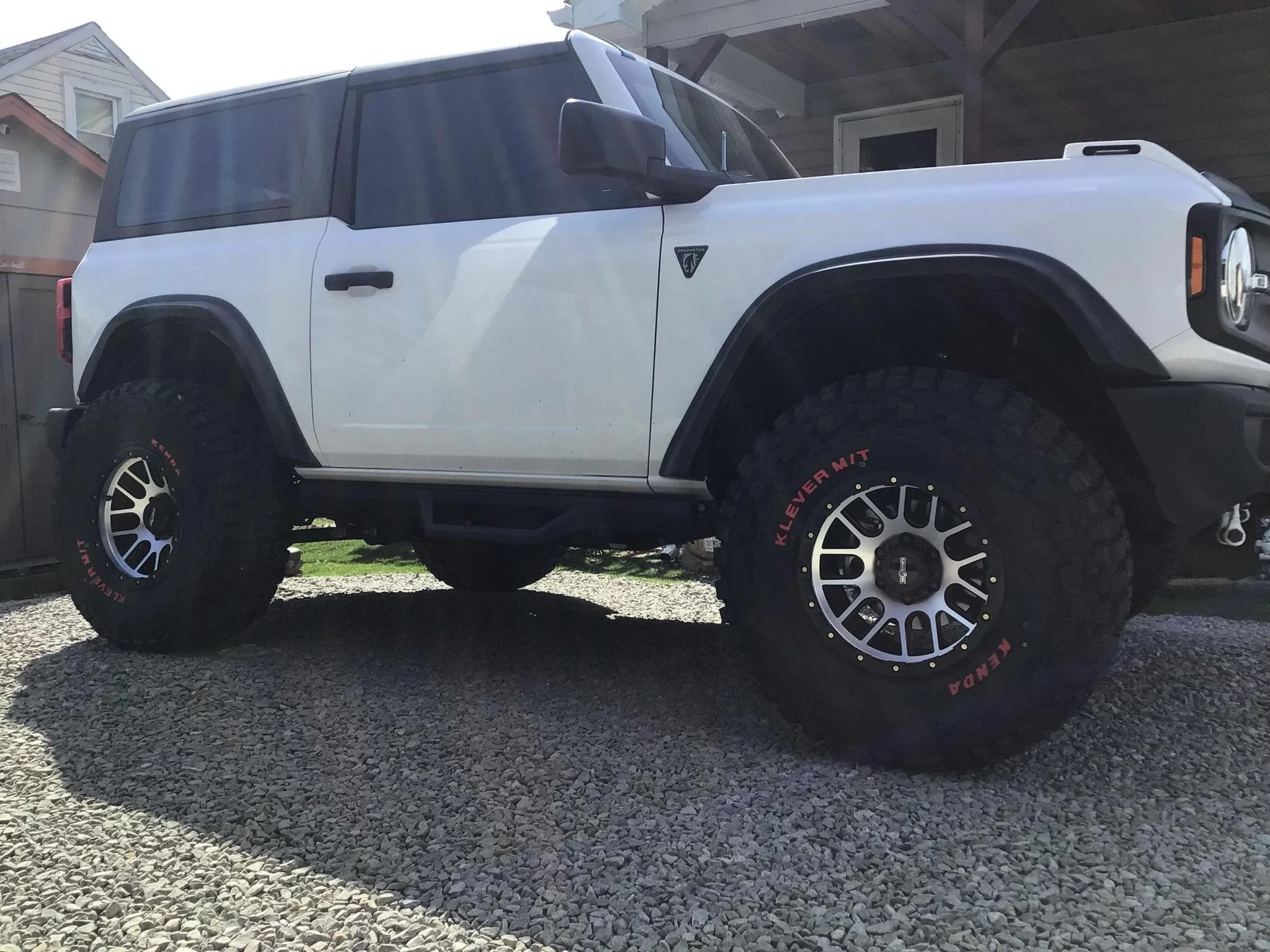 VISION WHEELS and KENDA TIRES mounted | Bronco6G - 2021+ Ford Bronco ...