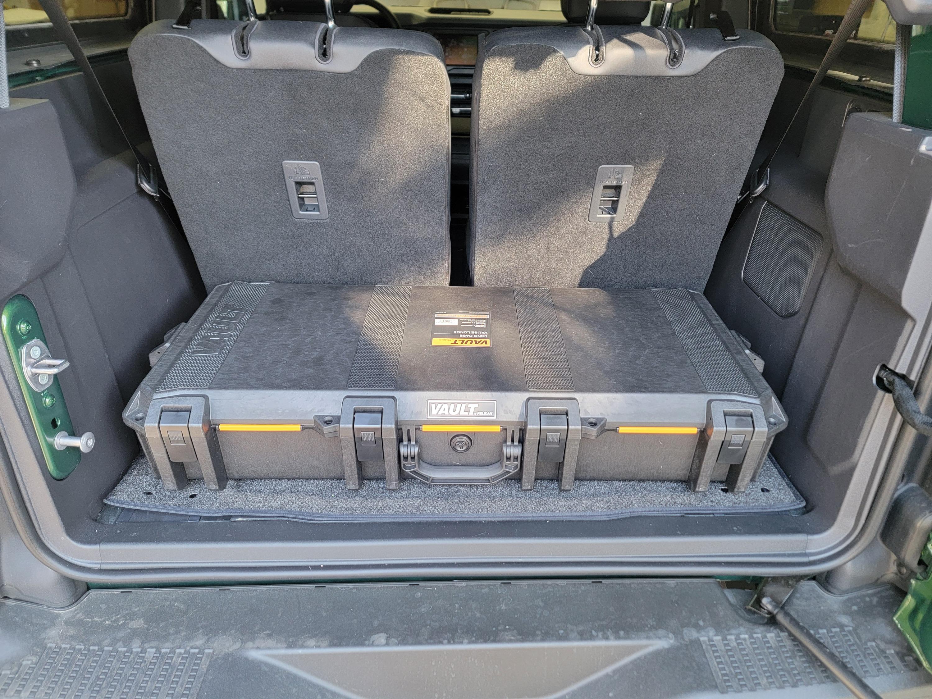 2 Door Rear Storage Solution - Hard Case (Pelican Vault V700 ...