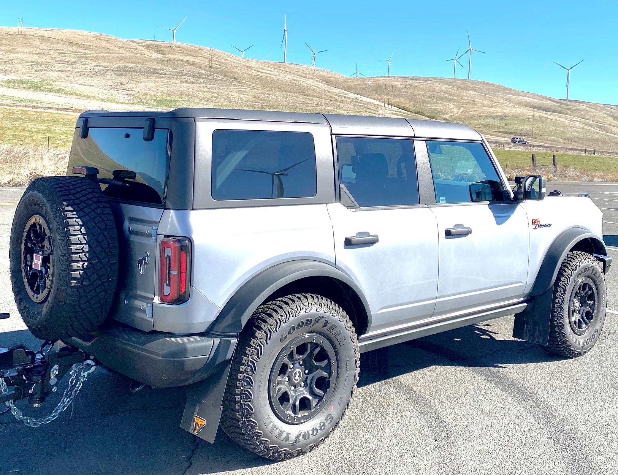 Best mud flaps for Everglades with Sasquatch package?? | Bronco6G ...