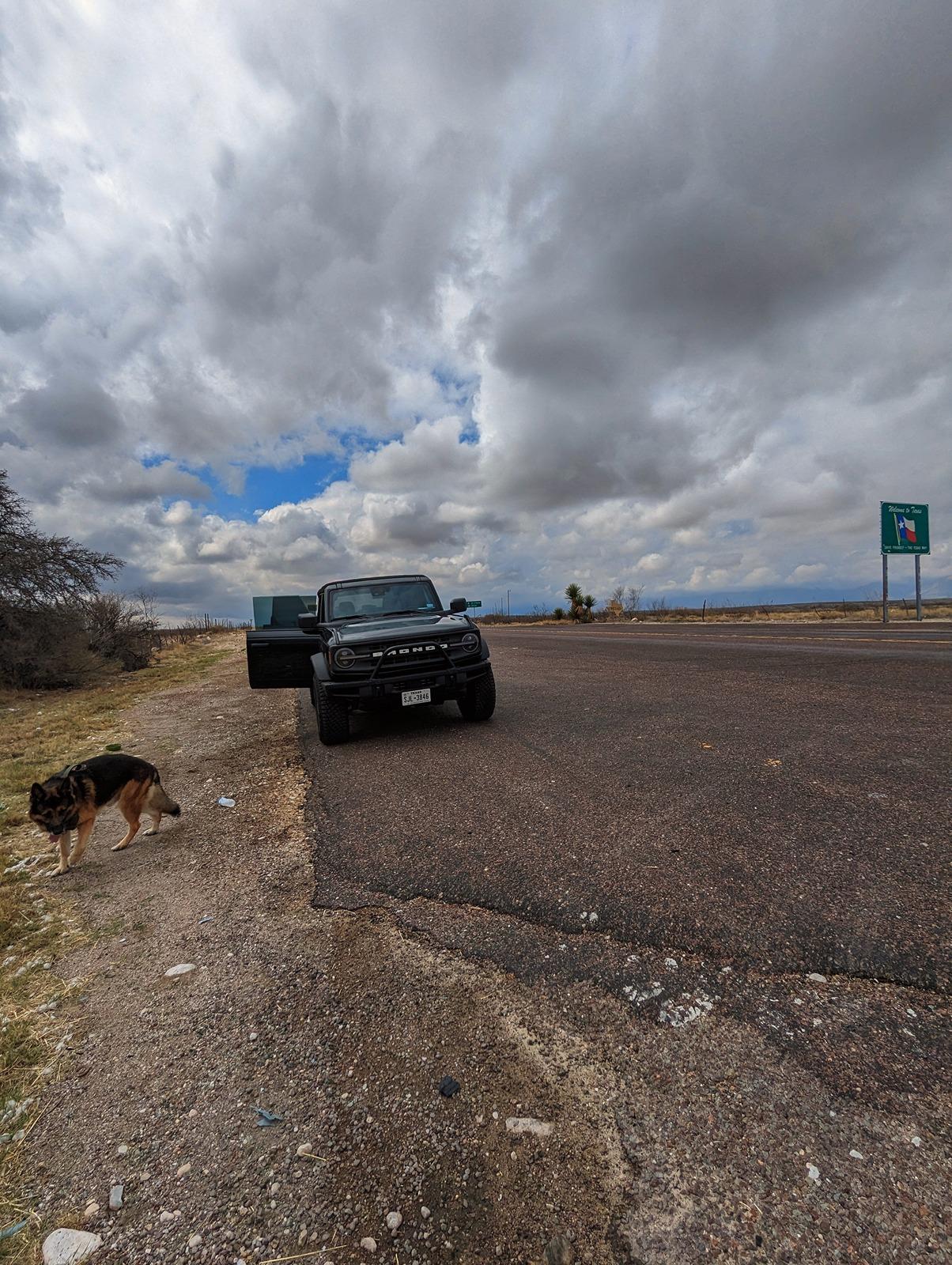 Epic road trip, but had to say goodbye to my German Shepherd before we ...