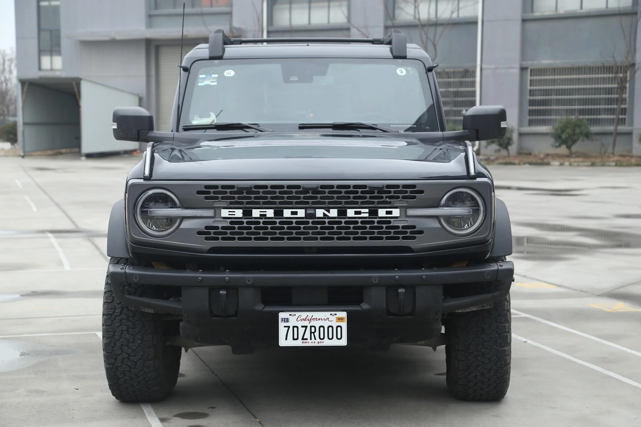 Mabett Drill-free Front License Plate Bracket Available Now! | Bronco6G ...