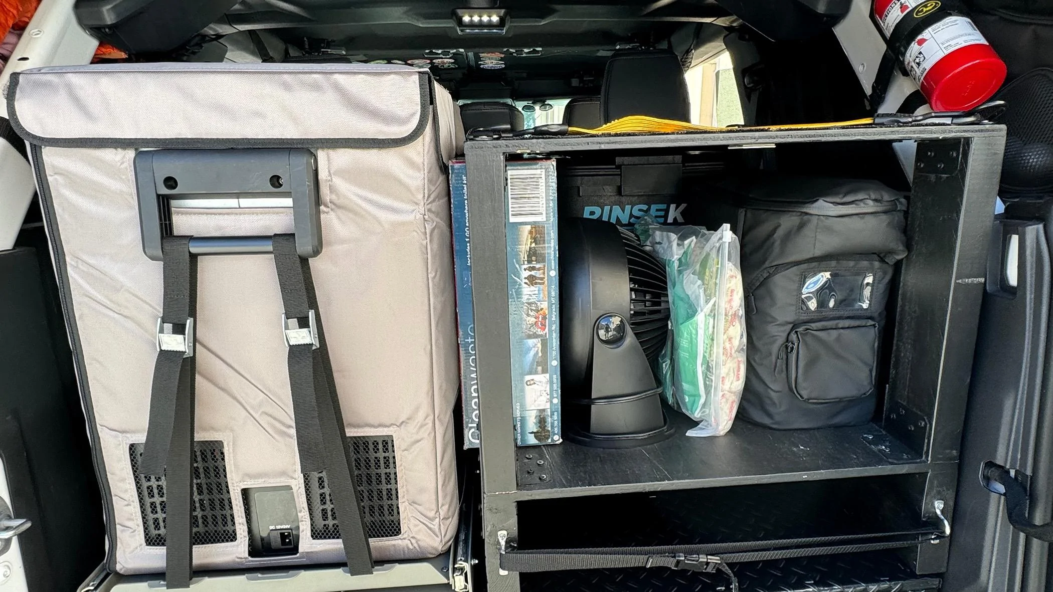 Florida - Ford Bronco 4-Door Camping Setup: 12V Fridge, Fridge Slider ...