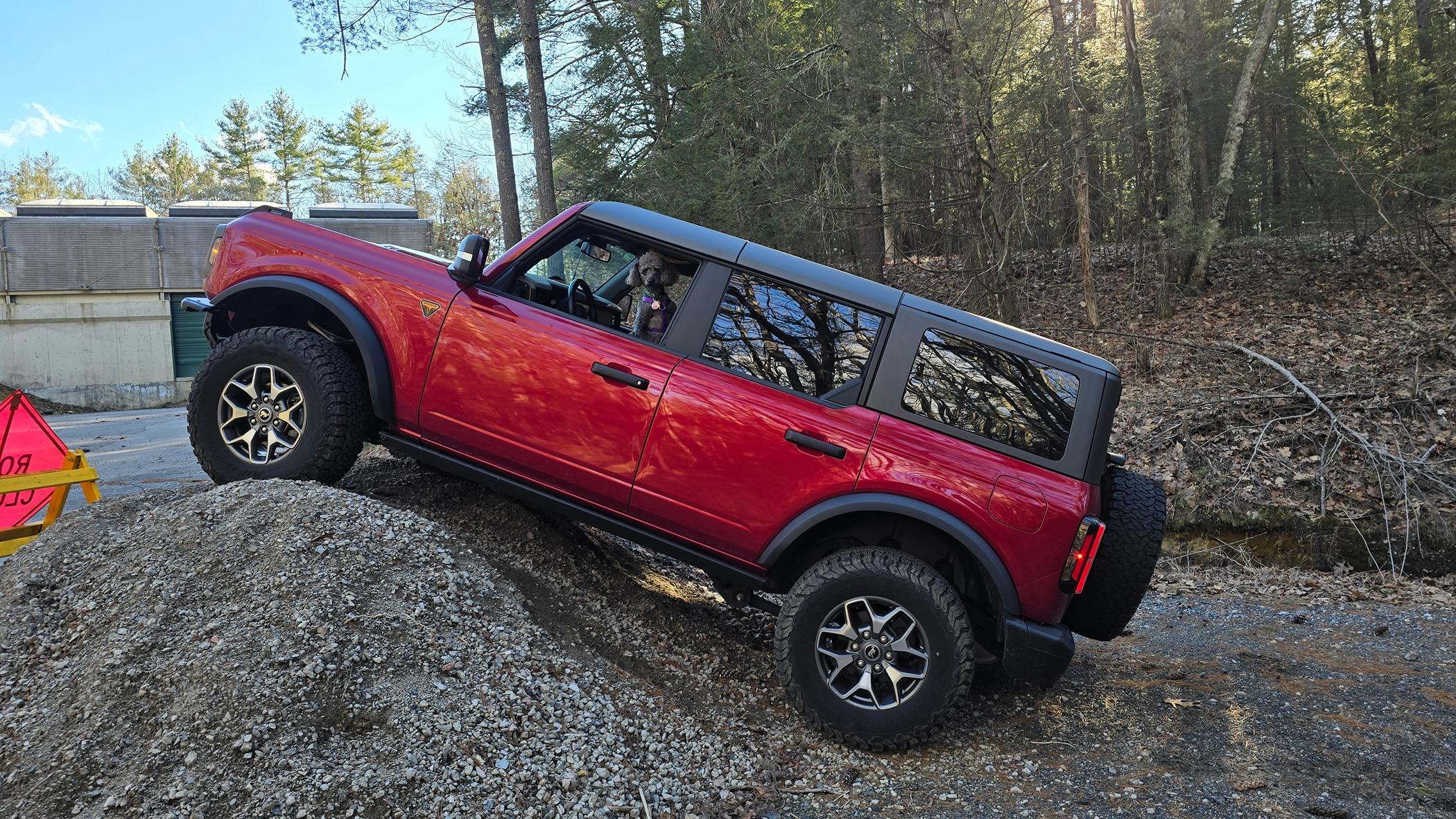 Got stuck on breakover angle and now multiple errors | Bronco6G - 2021 ...