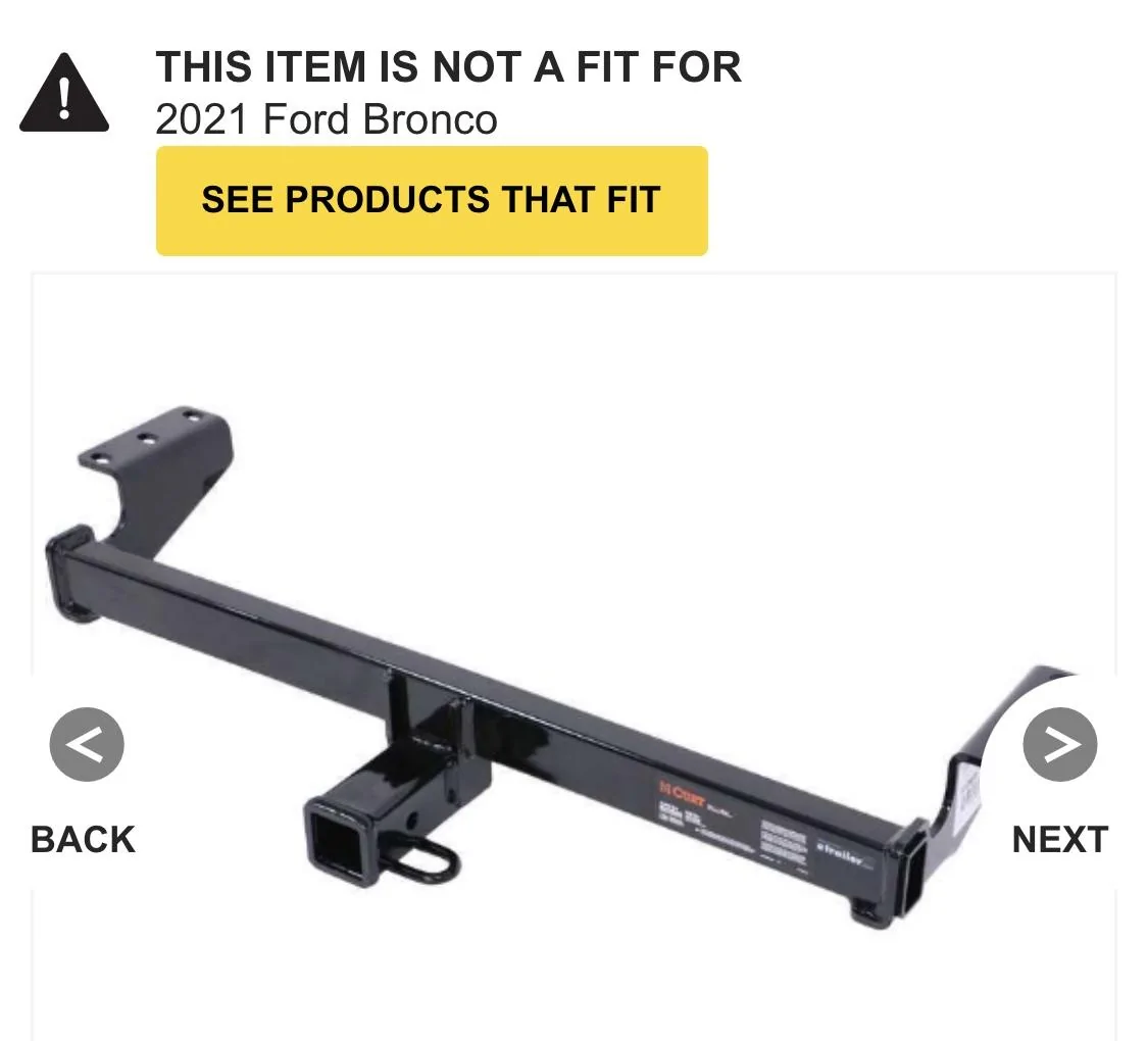 Frame mounted receiver hitch - anyone install one? | Bronco6G - 2021 ...