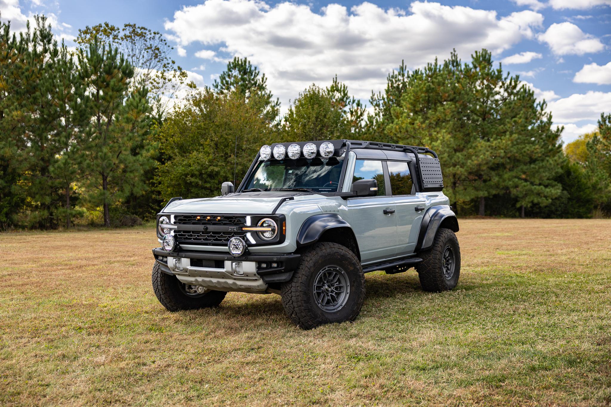 Modular Roof Rack for 4-door, hard or soft top, Ford Bronco from RTR ...
