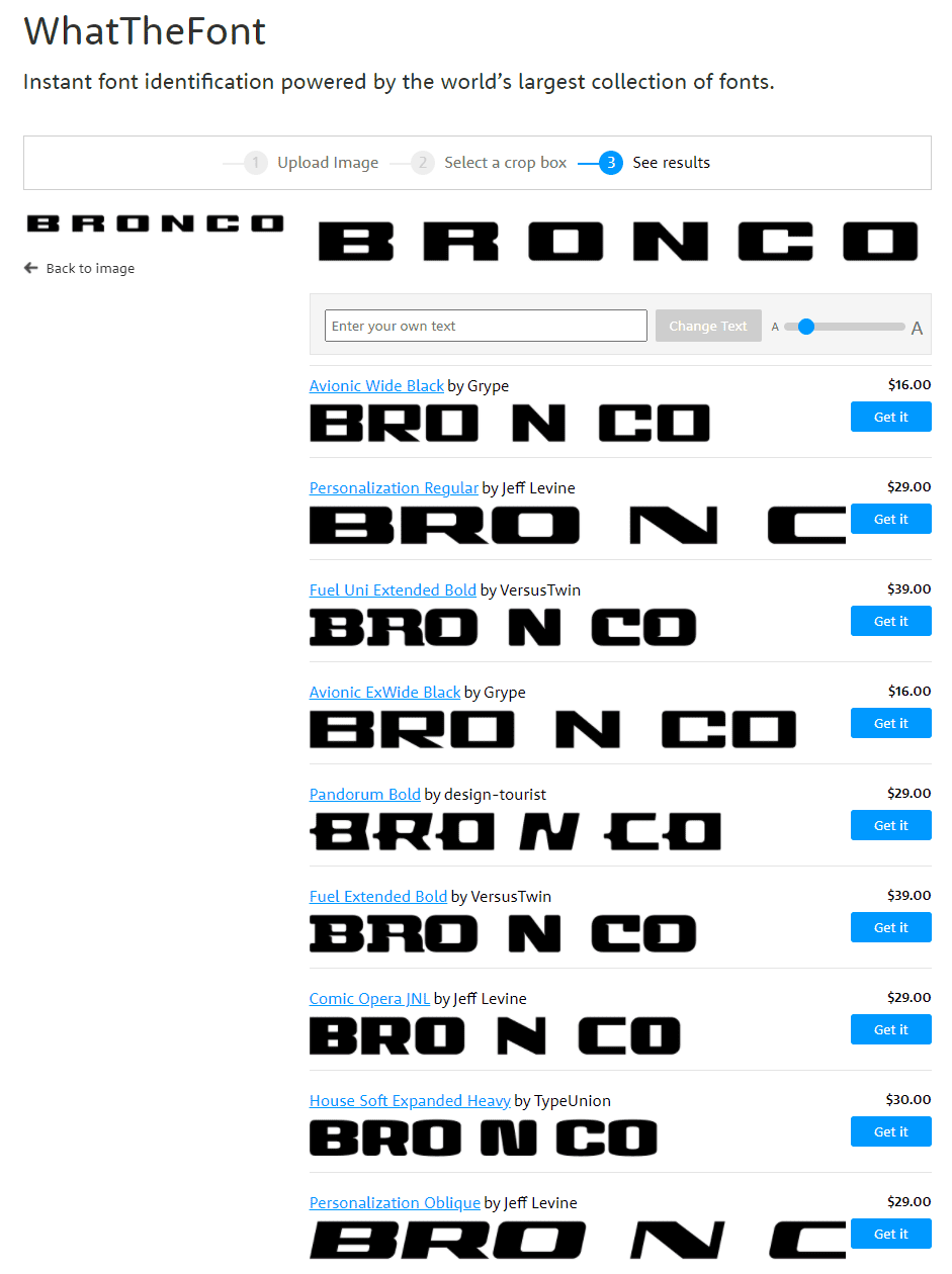Bronco Logo Font | Bronco6G - 2021+ Ford Bronco & Bronco Raptor Forum ...