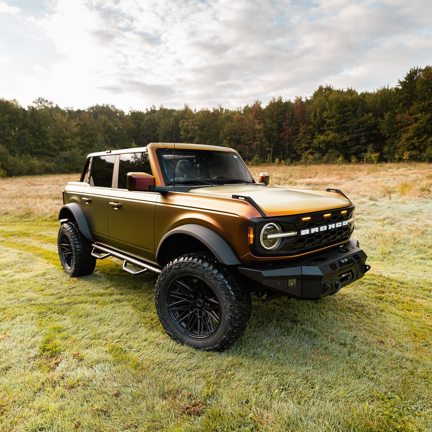 Local Shop - Avery Satin Rising Sun Wrapped Bronco | Bronco6G - 2021 ...
