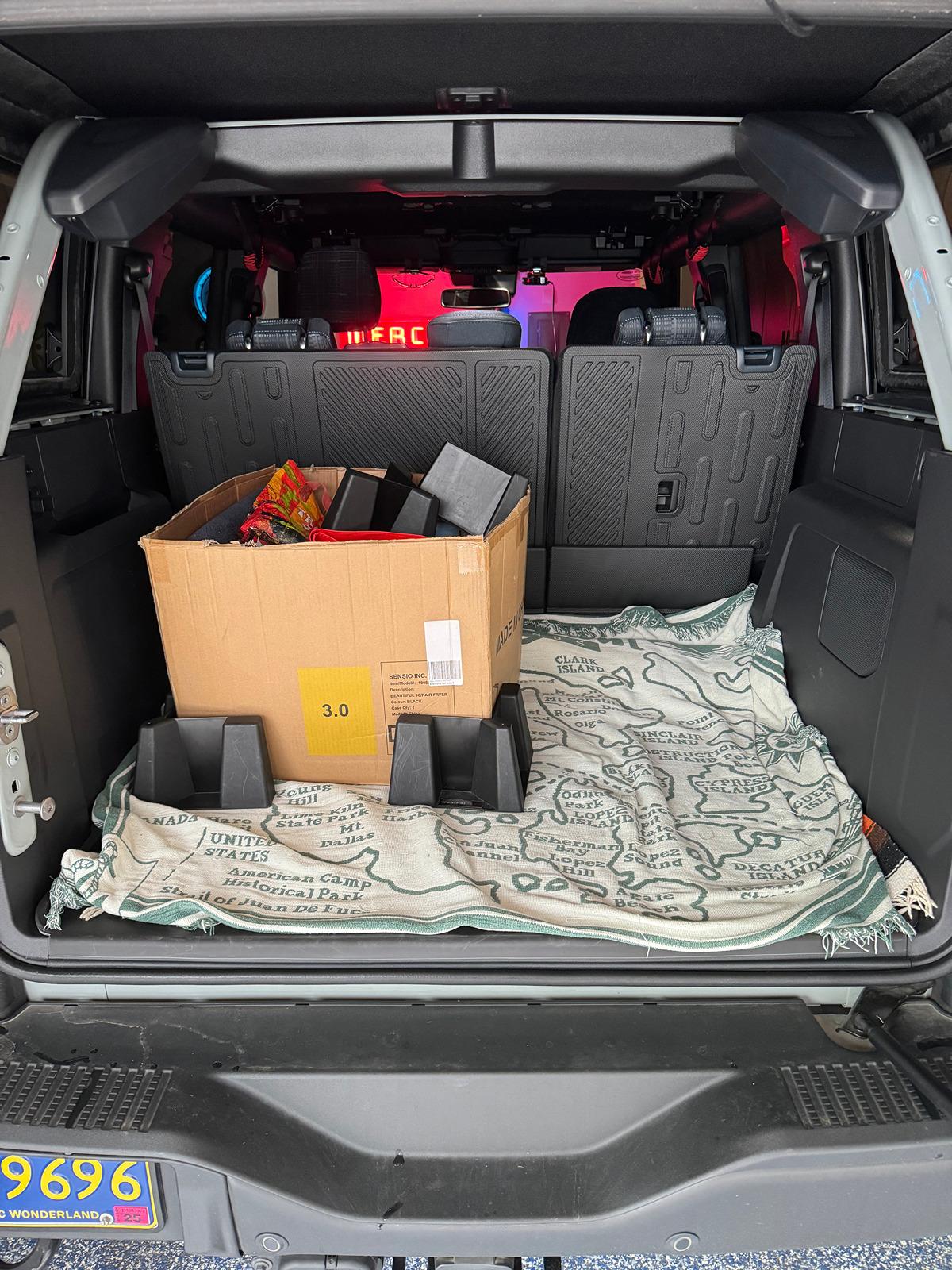 Best Rear Cargo Area Storage Solutions? | Bronco6G - 2021+ Ford Bronco ...