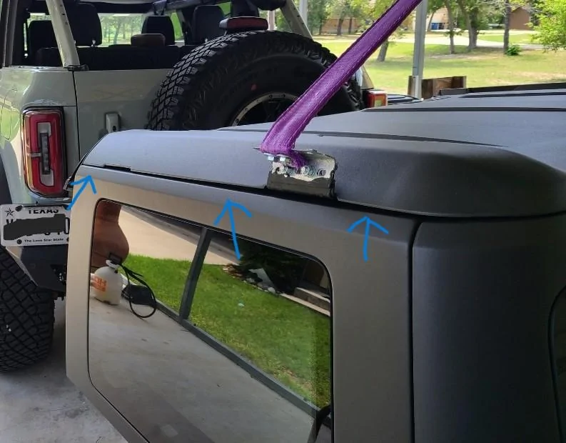 My DIY Homemade Hard Top Lift Ceiling Winch System | Bronco6G - 2021 ...