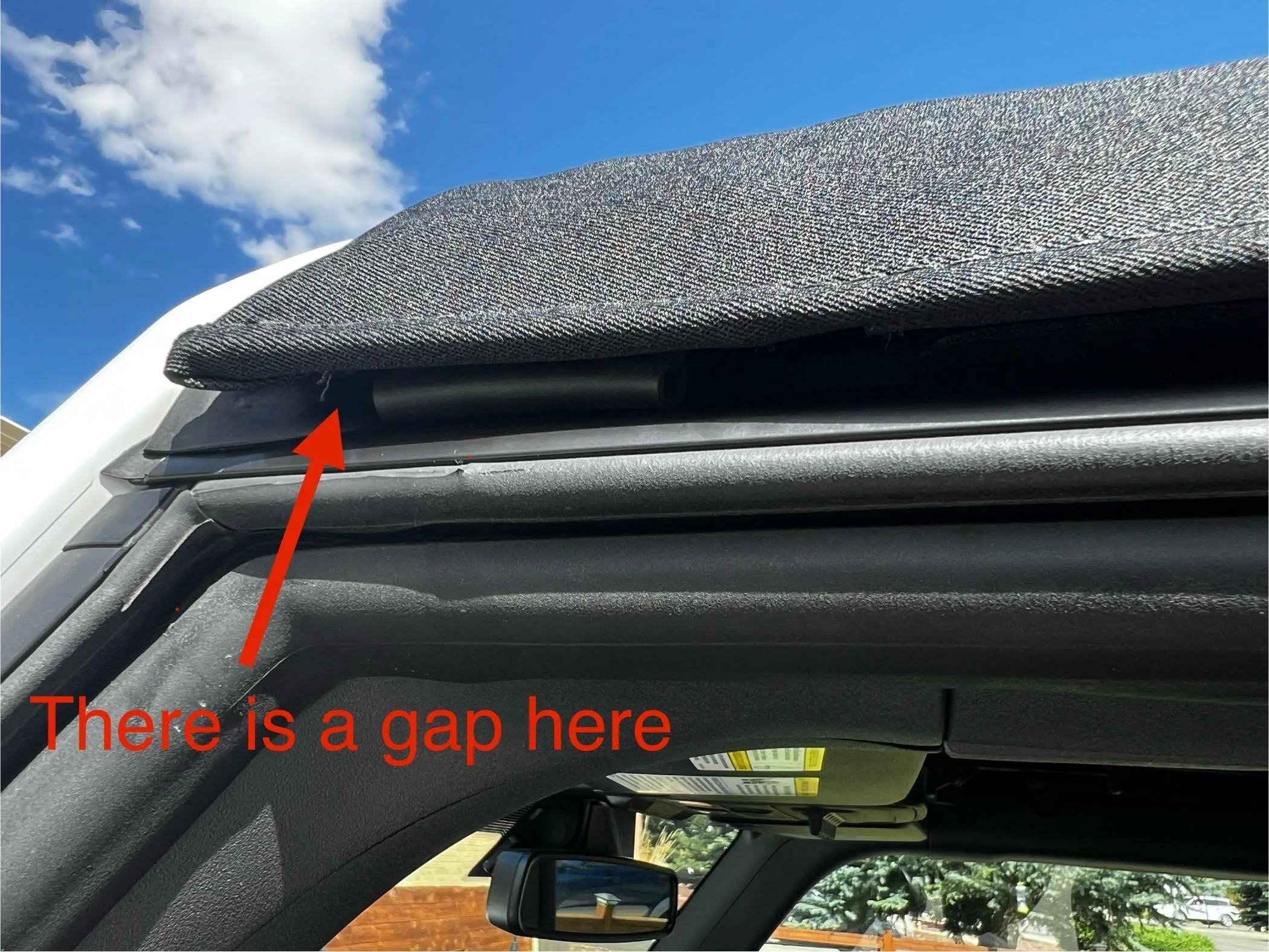 Rampage TrailView Fastback Soft Top for 2 door Bronco -- installed ...