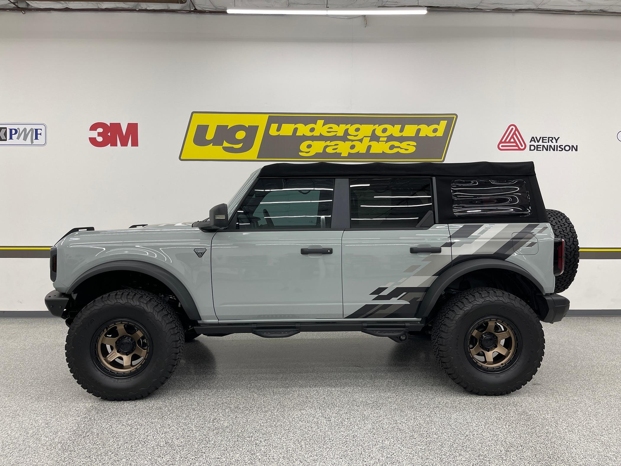 Bronco Braptor Graphics Decal Kit (2 DR and 4DR) + 🆕 Update | Bronco6G ...