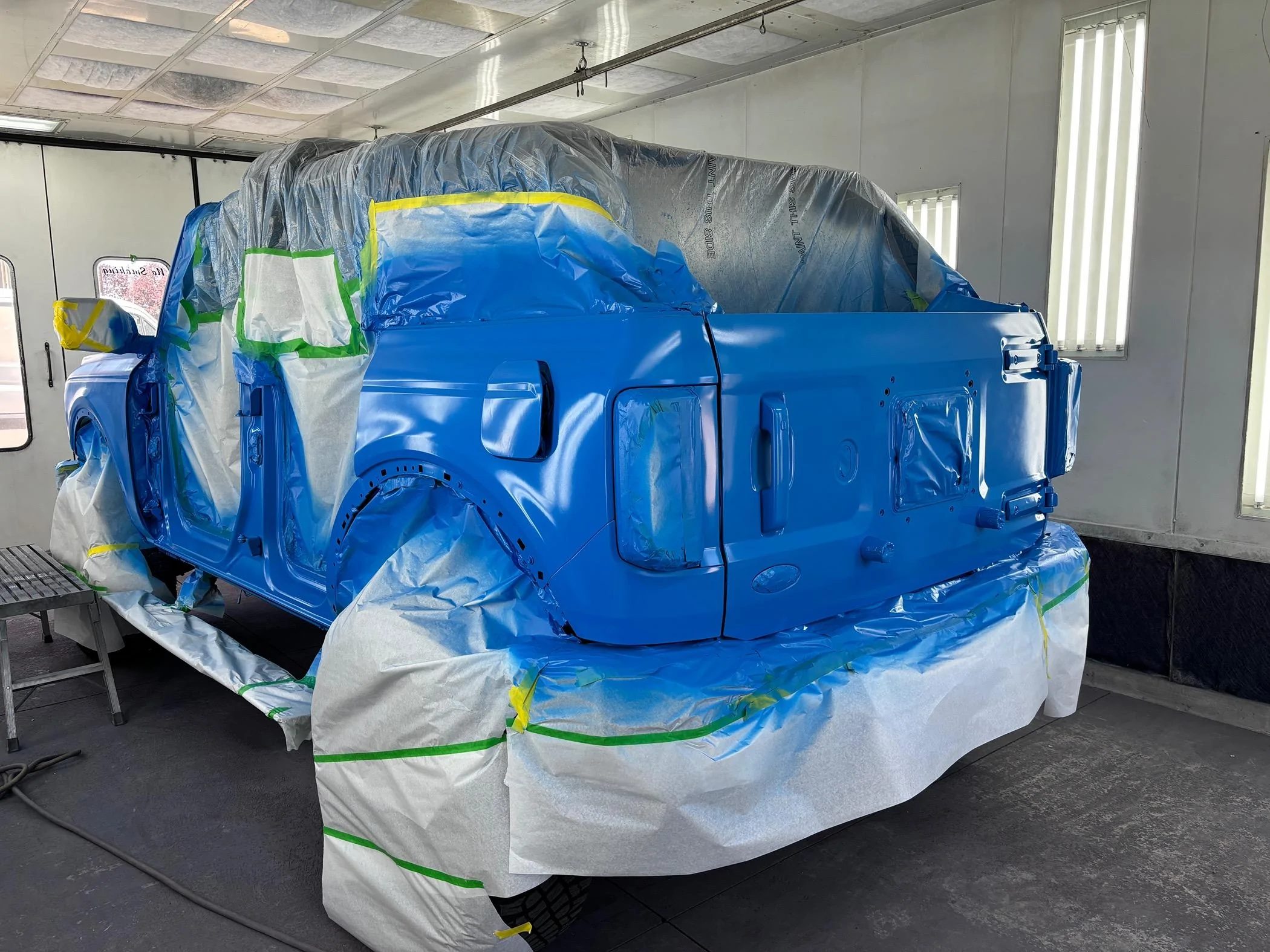 Finally finished my Grabber Blue Bronco custom repaint! 😁 | Bronco6G ...