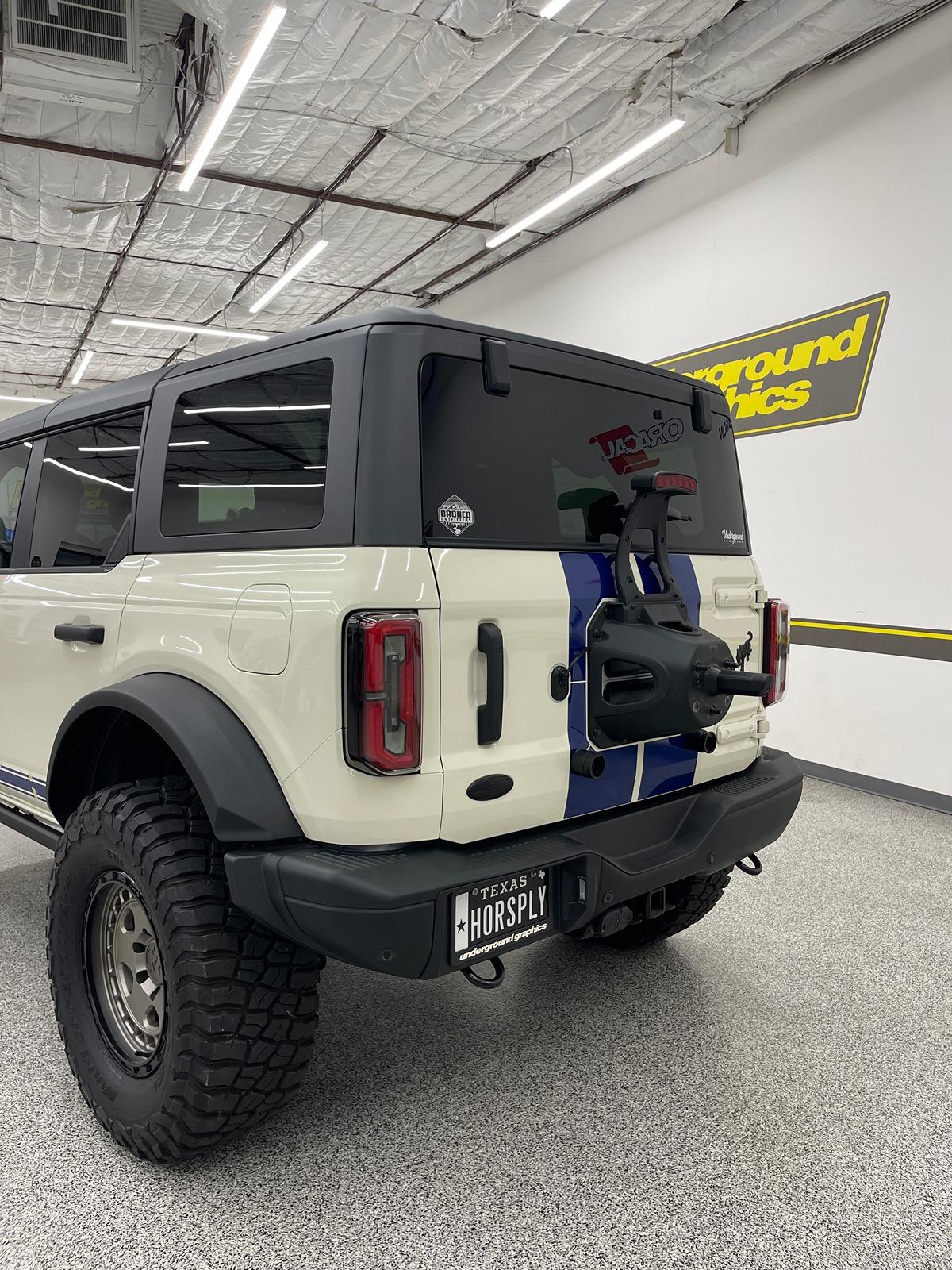 Wimbledon White Bronco wrap: the first and only. | Bronco6G - 2021 ...