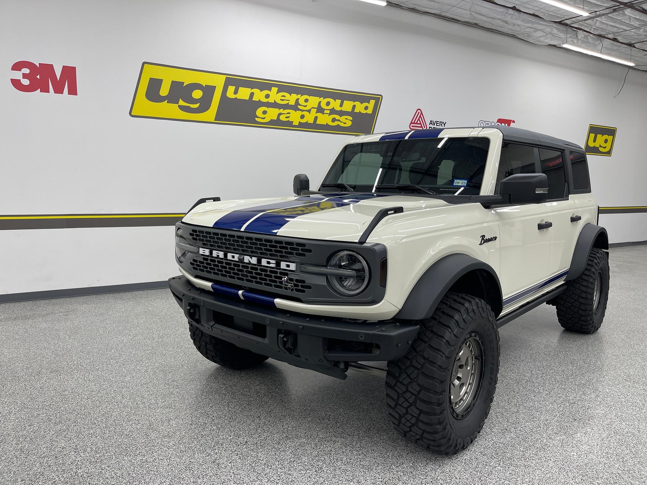 Wimbledon White Bronco wrap: the first and only. | Bronco6G - 2021 ...