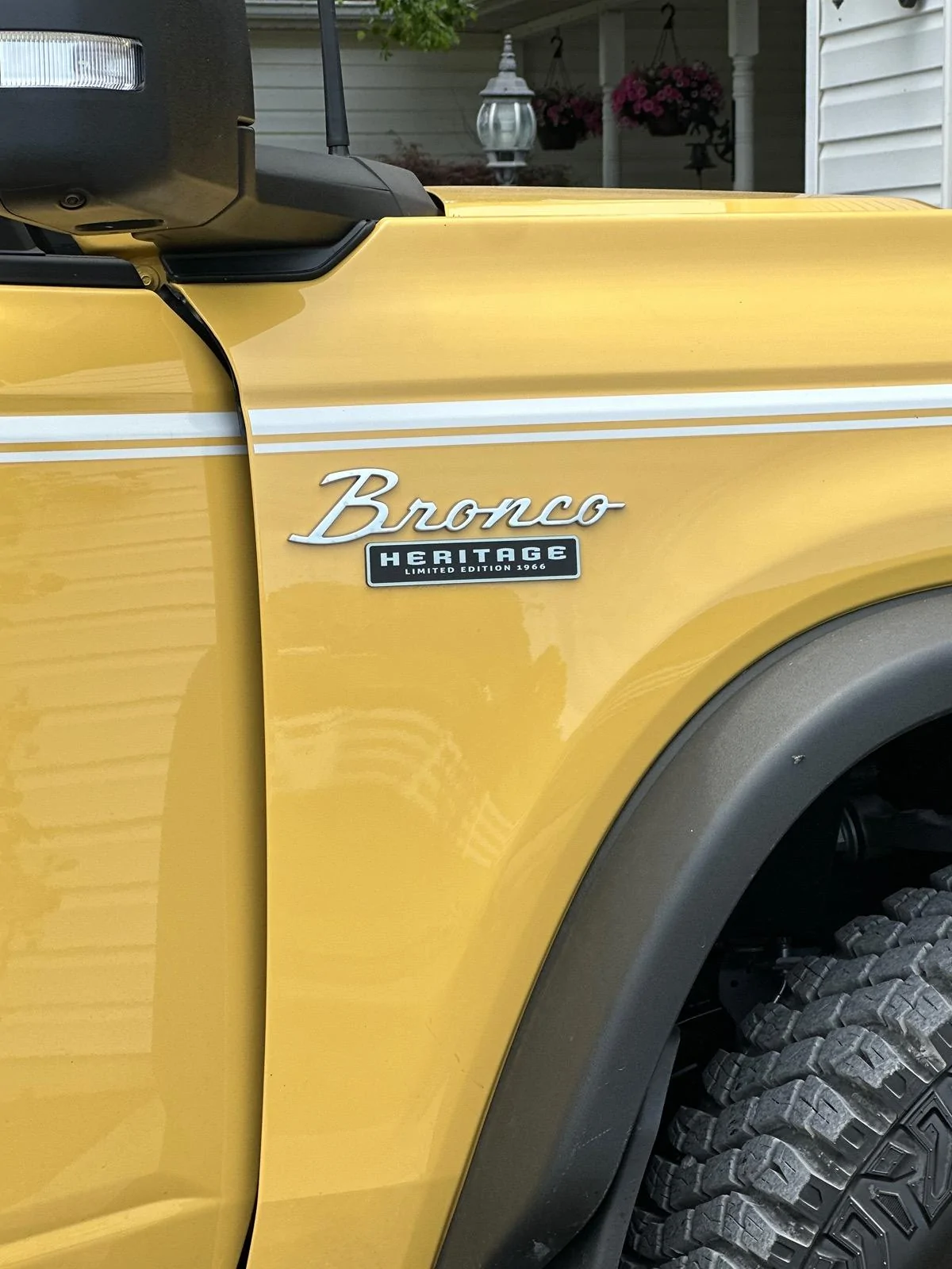 Installed Heritage Limited Edition emblem badge | Bronco6G - 2021+ Ford ...
