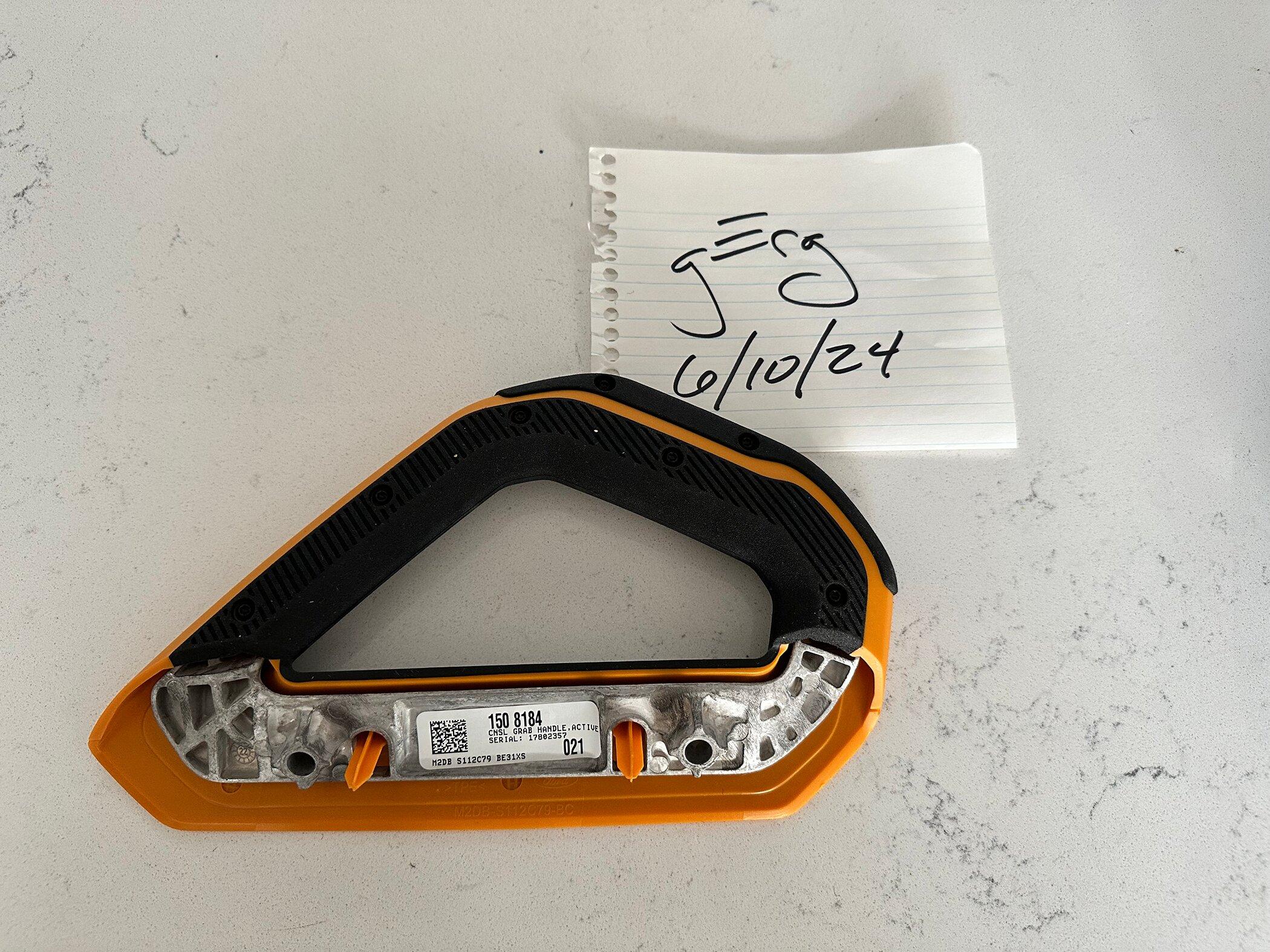 Pennsylvania - Cyber Orange/Bandlands Center Grab Handle | Bronco6G ...