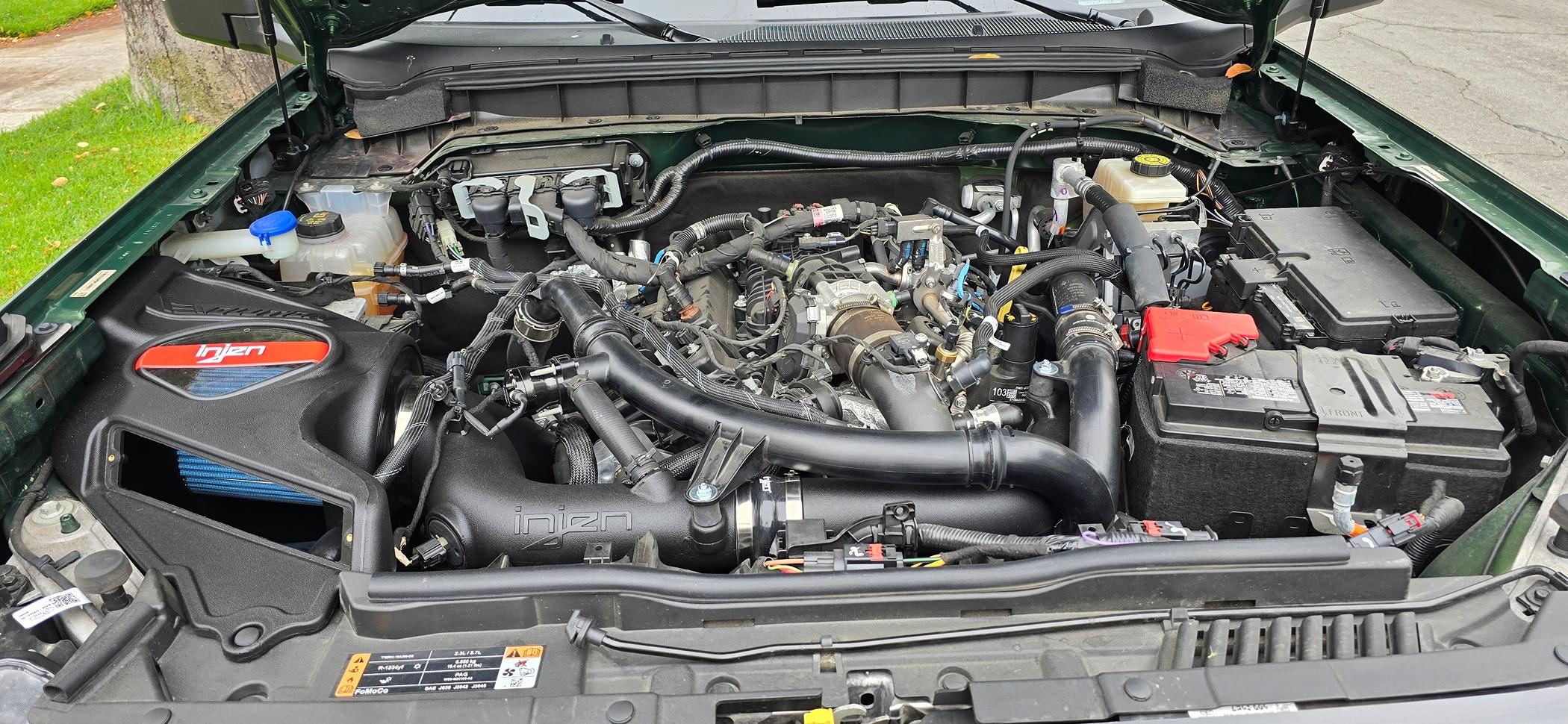 Injen CAI MY23-24 2.7L testing in progress | Bronco6G - 2021+ Ford ...