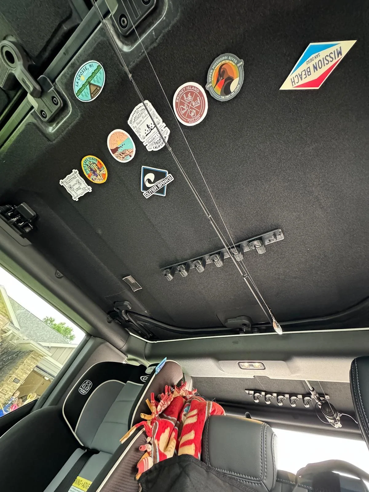 DIY fishing rod / pole rack | Bronco6G - 2021+ Ford Bronco & Bronco ...