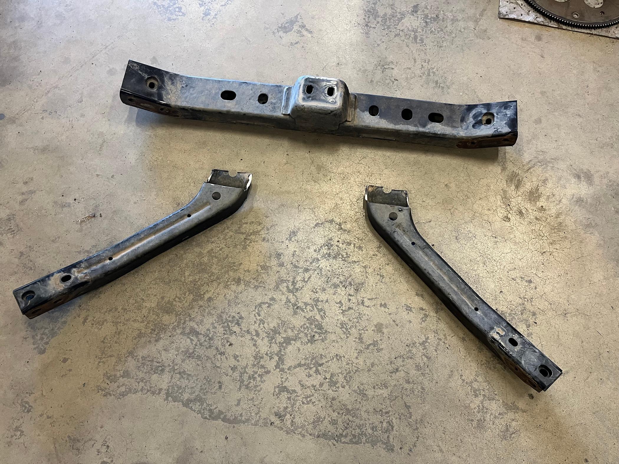 Transmission crossmember braces - improve or remove? | Page 6 ...