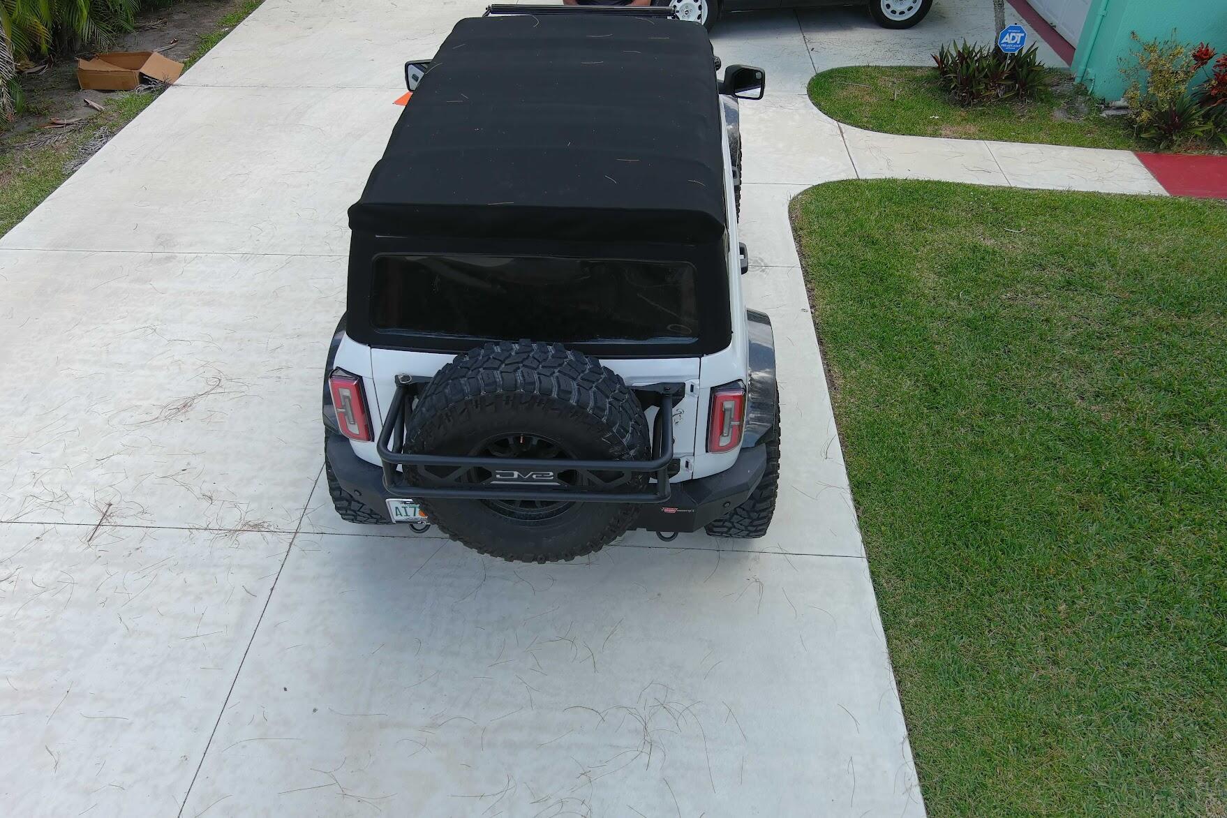 Spare tire reinforcement | Bronco6G - 2021+ Ford Bronco & Bronco Raptor ...