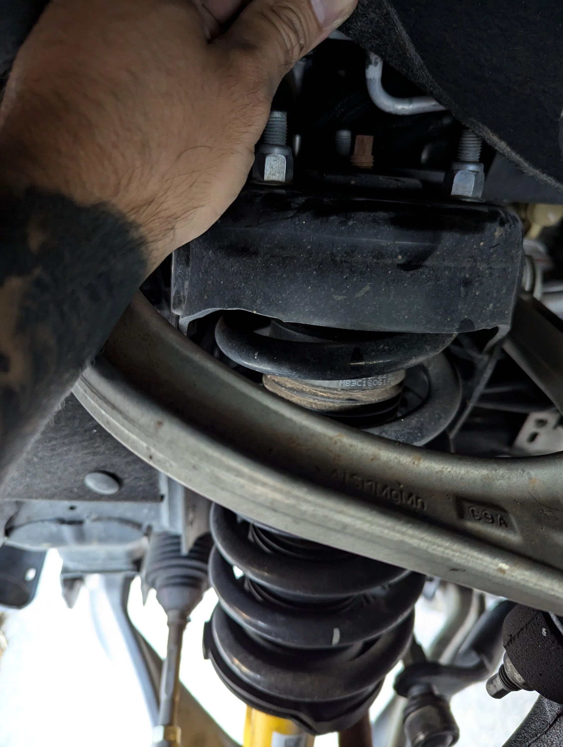 Another case of clunk / knock sound from front driver suspension area ...