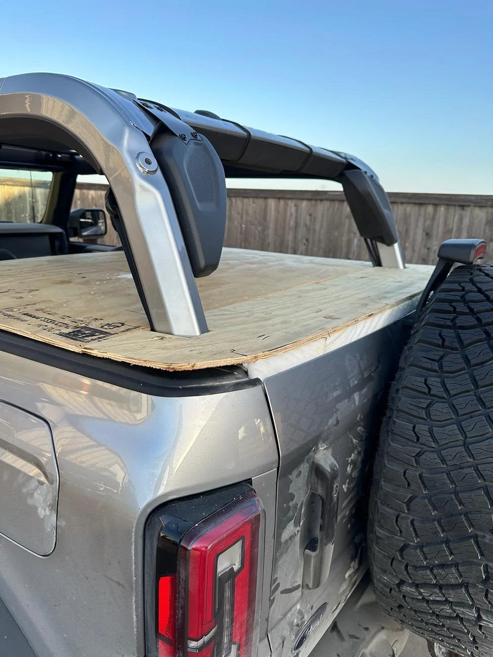 My attempt at a tonneau cover / bed cover for 2 Door Bronco | Bronco6G ...