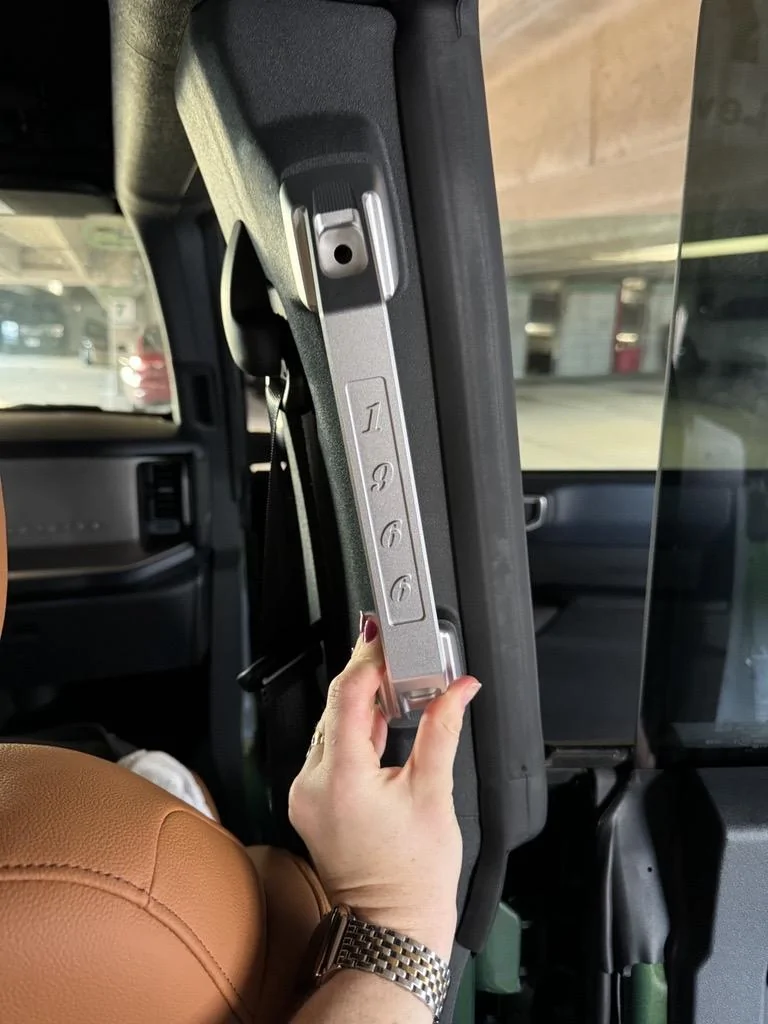 Buckin Madness Interior Grab Handle Kit - Billet Aluminum | Bronco6G ...