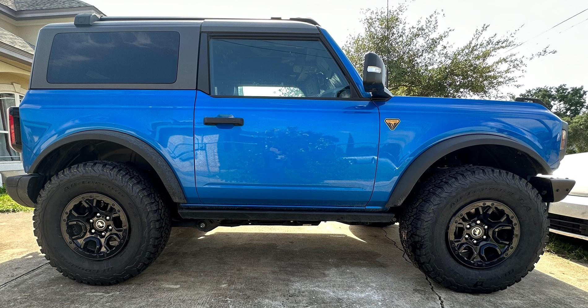 Texas - Wildtrack wheels with 35” BFG KO2’s | Bronco6G - 2021+ Ford Bronco & Bronco Raptor Forum ...