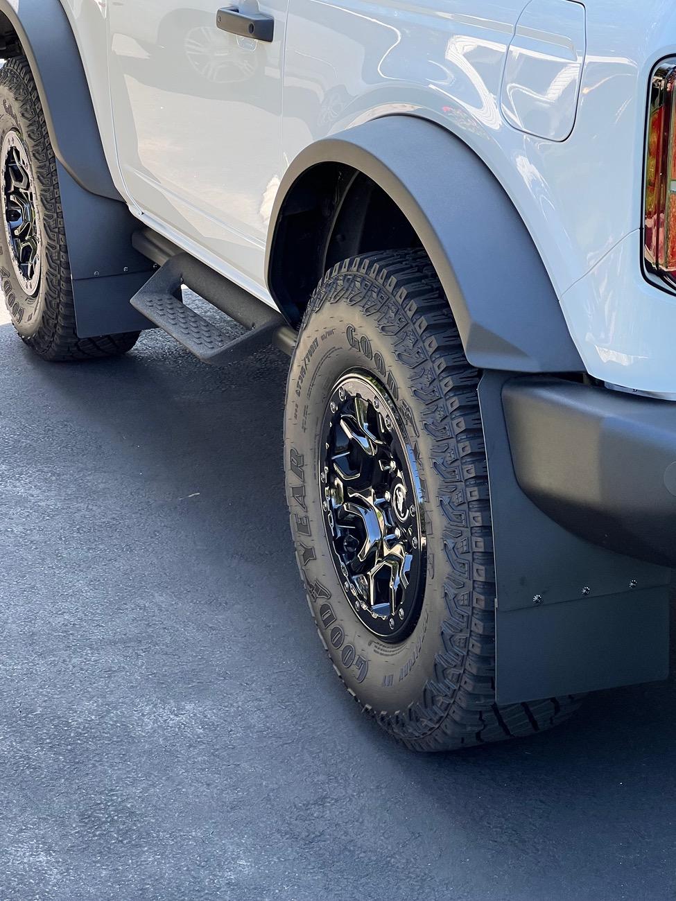 Mudflaps (yes I've searched and can't find a good answer) | Bronco6G ...
