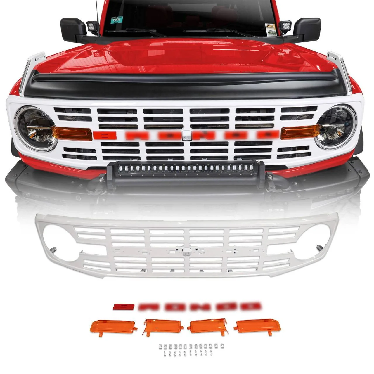 Heritage Grill Paint Match Results | Bronco6G - 2021+ Ford Bronco ...