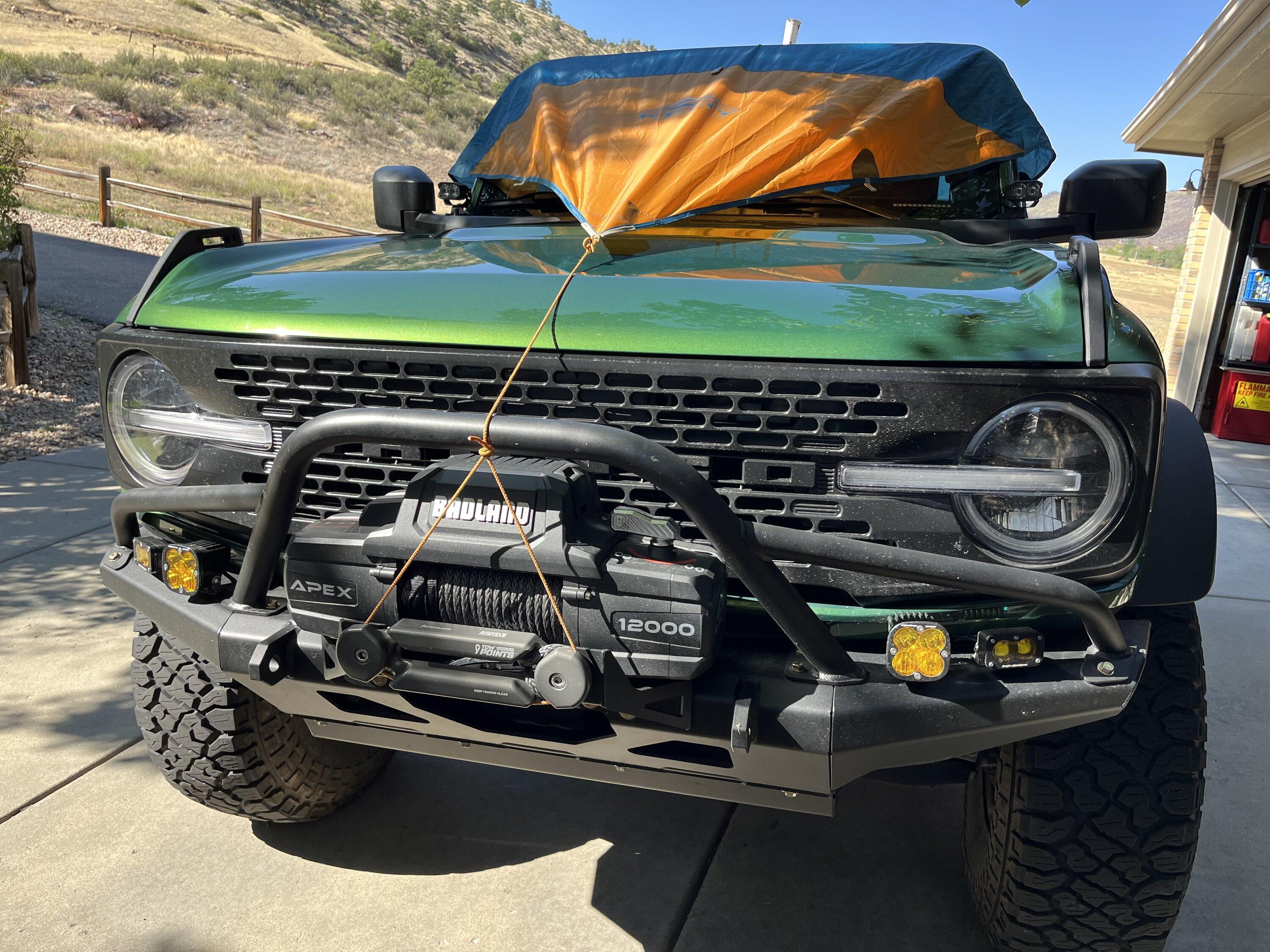 Homemade 2D topless cover / tarp | Bronco6G - 2021+ Ford Bronco ...