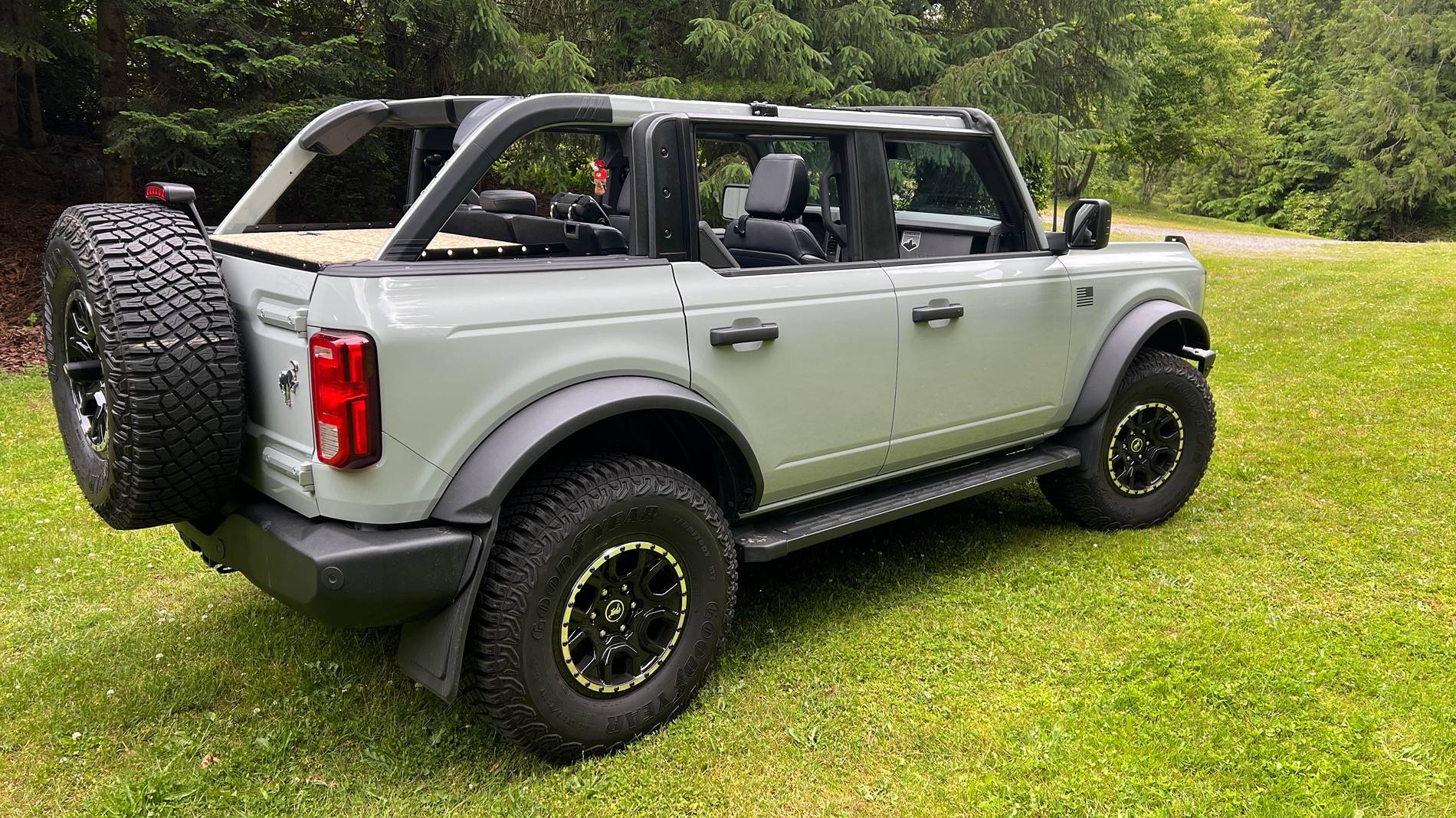 For people that go roofless all summer, do you put it back on when ...