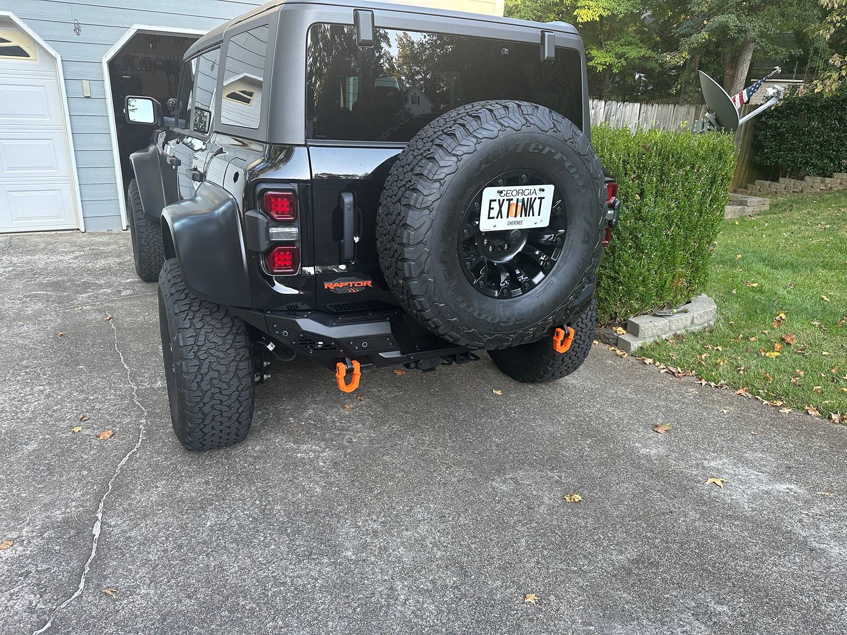 Blacked Out Bronco Raptor | Bronco6G - 2021+ Ford Bronco & Bronco ...