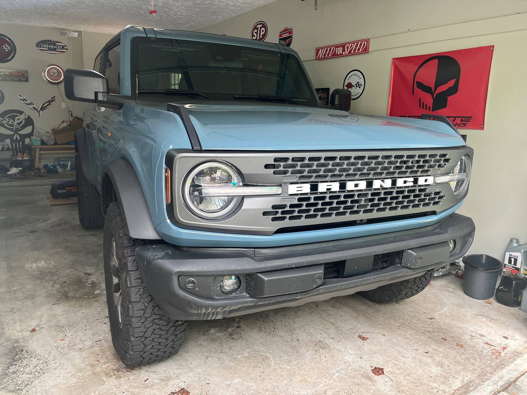 2023 Bronco Badlands Plastic Bumper Swap > Raptor Modular Bumper ...