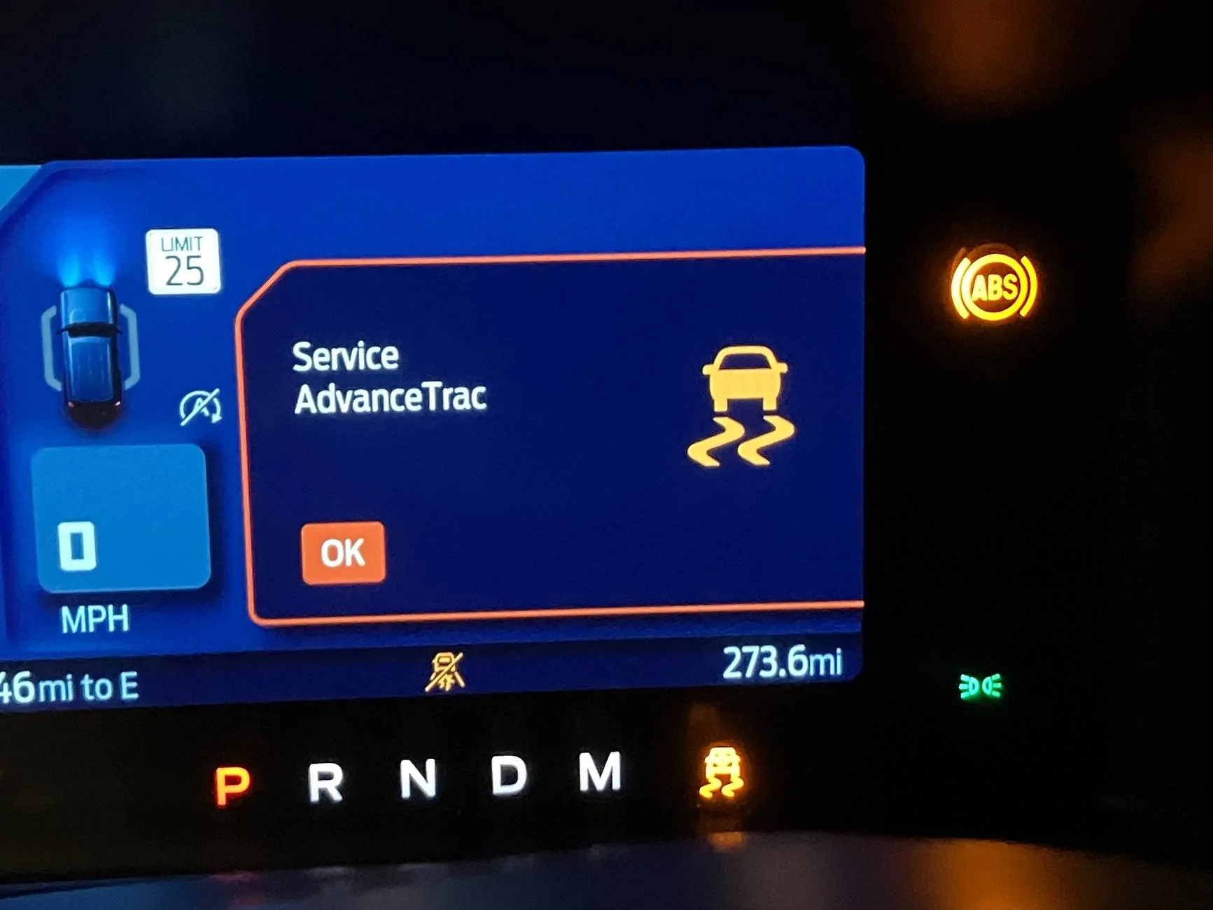 NEW MEMBER and ABS MODULE ALERT PLUS OTHER WARNINGS ON DASHBOARD ...