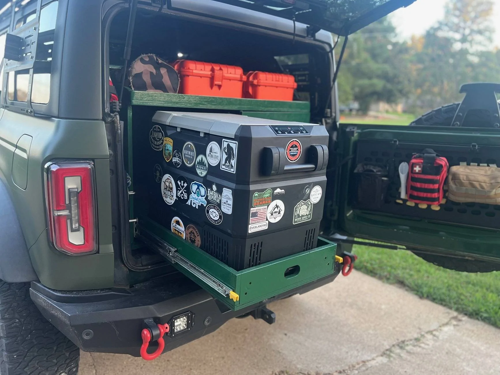 DIY rear "kitchen" and storage drawers unit for the Bronco | Bronco6G ...