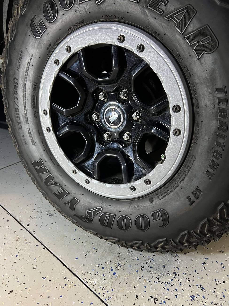 black beauty ring bead lock capable wheels | Bronco6G - 2021+ Ford ...