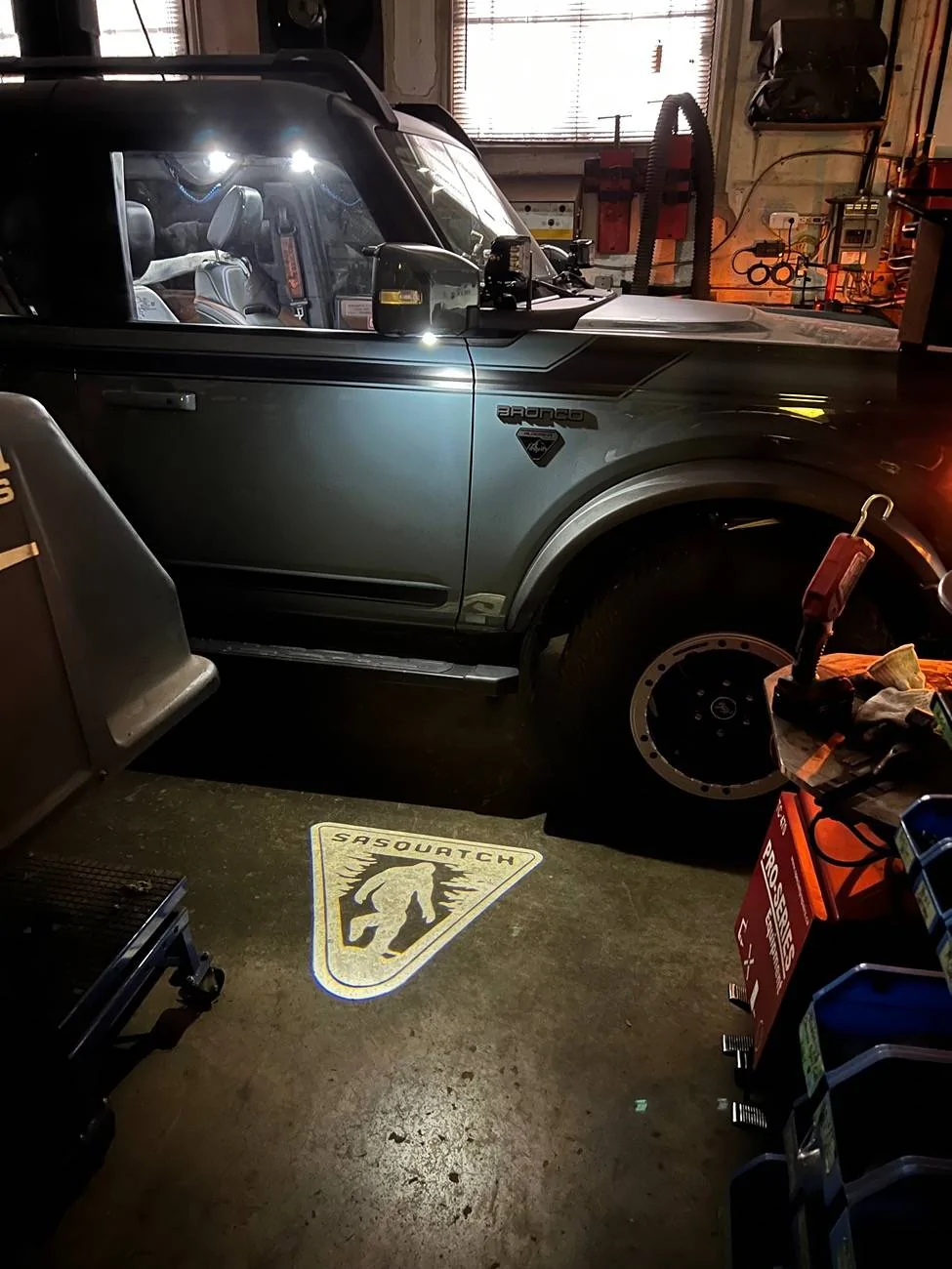Installed Sasquatch puddle lights from MVP | Bronco6G - 2021+ Ford ...
