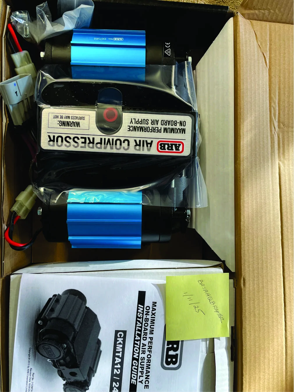 California - ARB Twin Compressor / ARB Hose Kit / ARB Digital Inflator ...