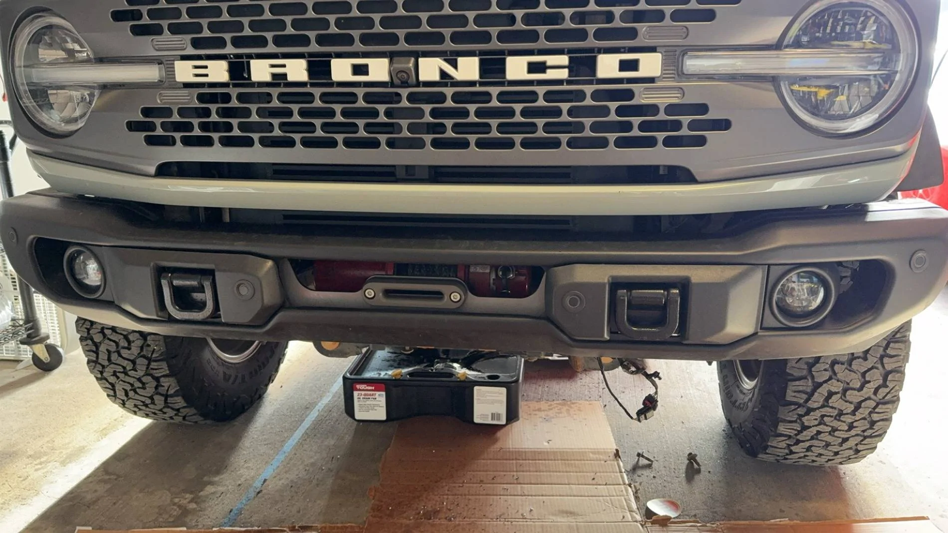 Highest Hidden Winch Install - w/ stock skid plates and bumper ...