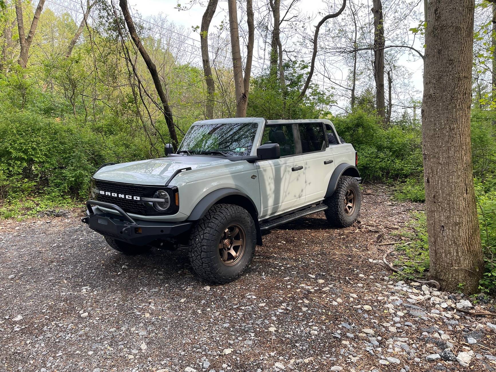 2024 Wildtrak GOAT Bronco Sliders & Mud Flap Compatibility | Bronco6G ...