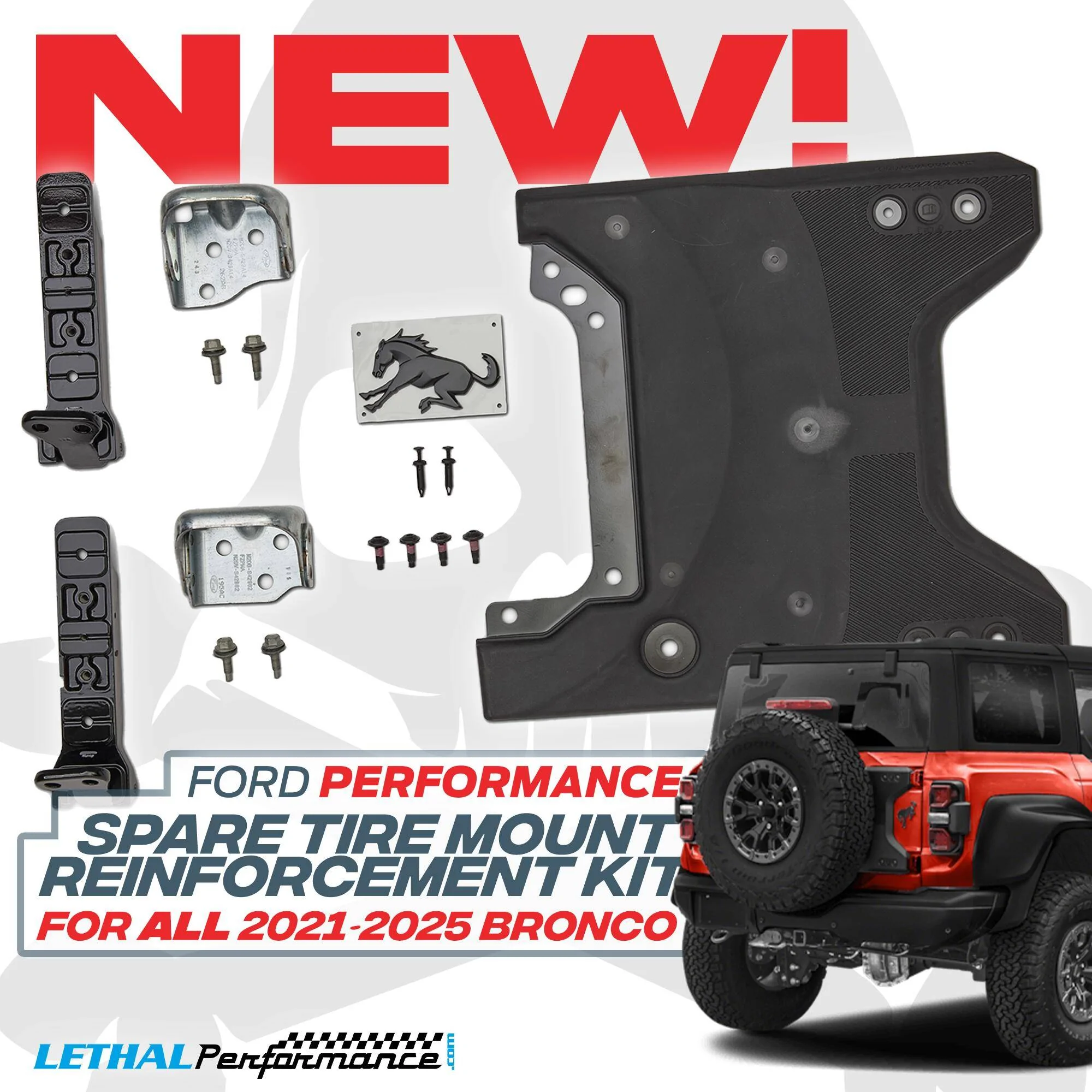 All NEW Tailgate Reinforcement Kit for Bronco's here at Lethal ...