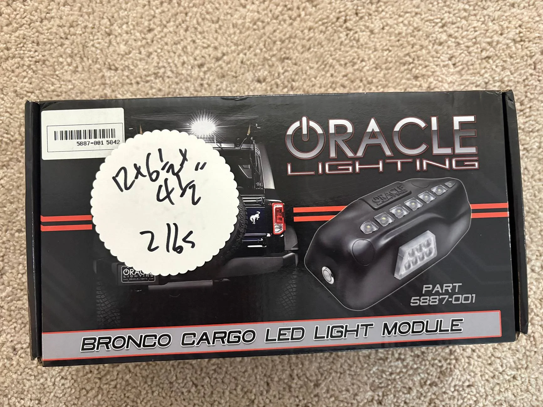 Texas - Hard top Oracle, Rigid Lights - plus pods | Bronco6G - 2021 ...