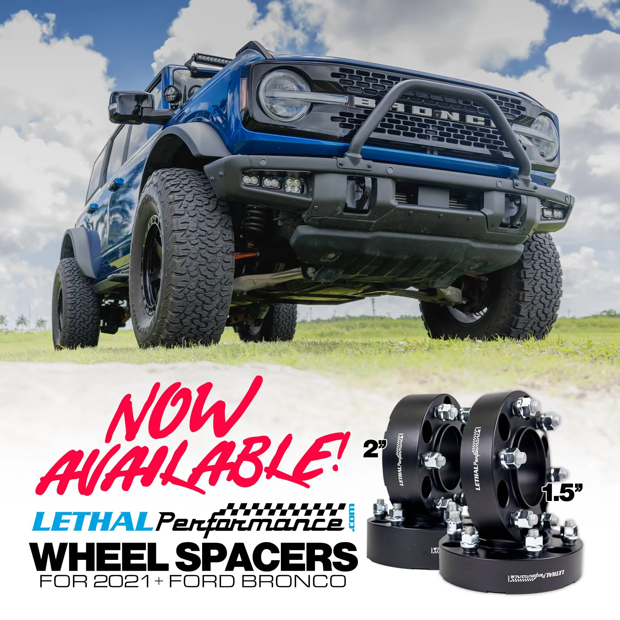 All New Bronco Wheel Spacers here at Lethal Performance! | Bronco6G ...