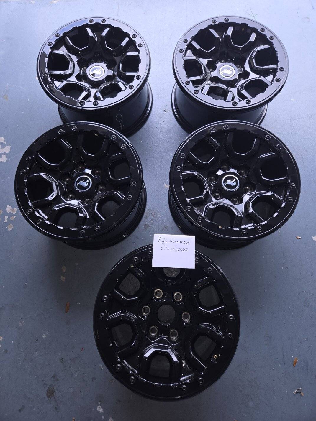 Florida - Wildtrack SAS wheels/rims only, no tires. Set of 5. $650 obo ...