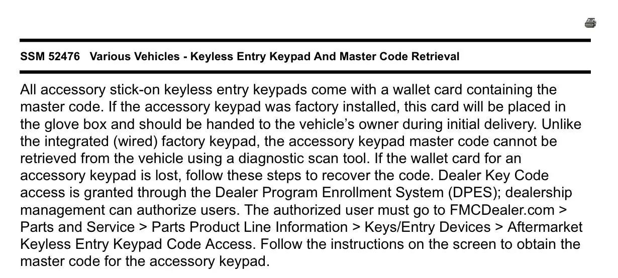Keyless entry keypad OEM | Bronco6G - 2021+ Ford Bronco & Bronco Raptor ...