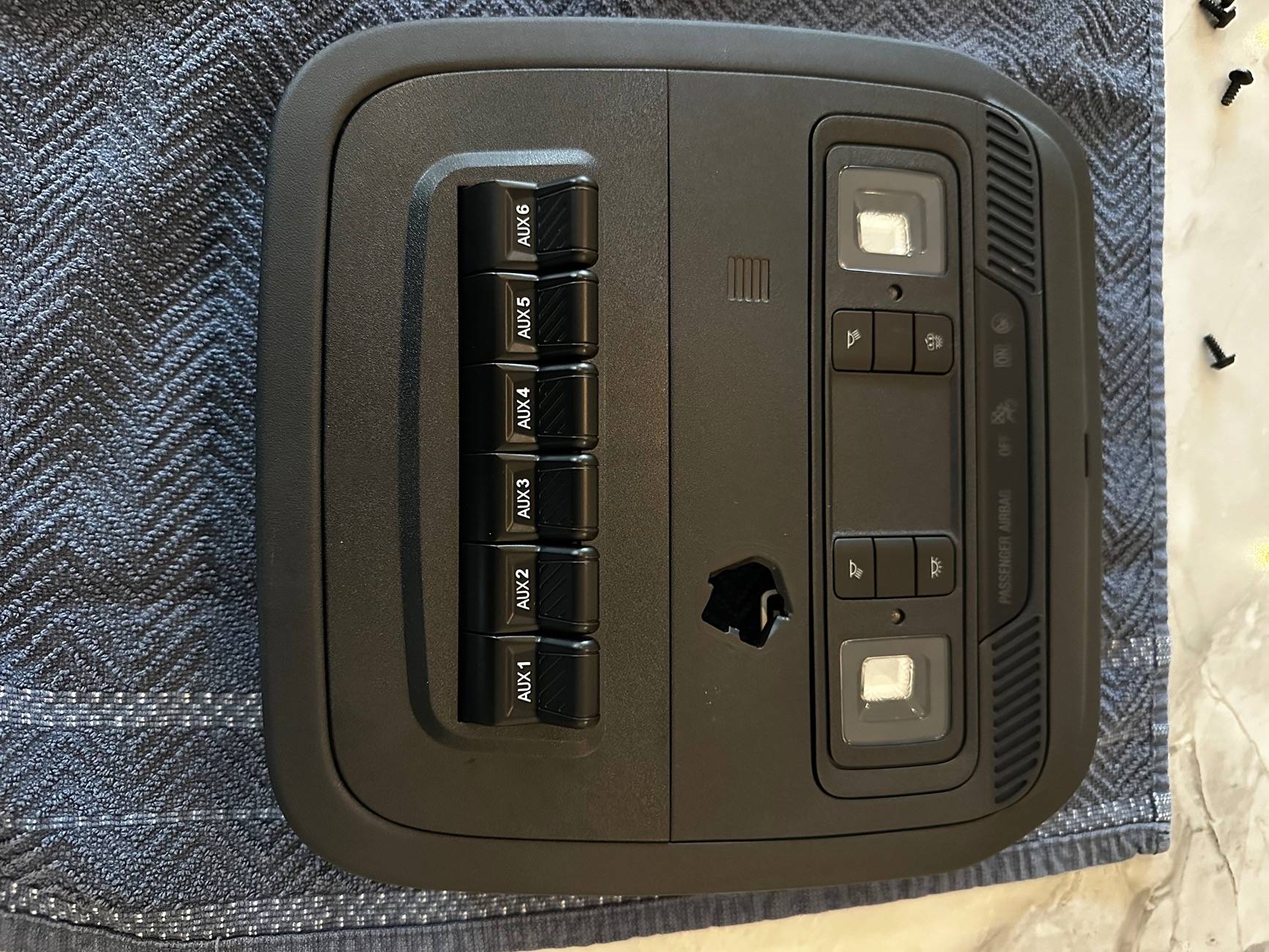 Upfitter (Aux) switches clone unboxing and install | Bronco6G - 2021 ...