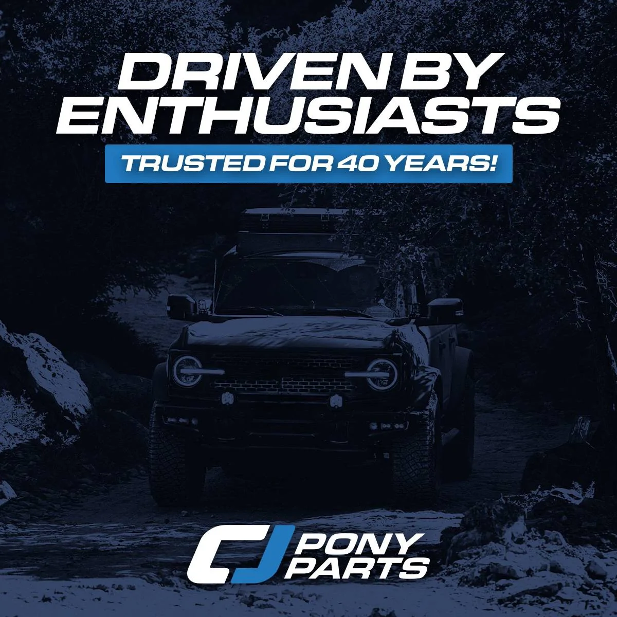 CJ Pony Parts 40th Anniversary Sale - Up To 25% Off + Free Decal ...