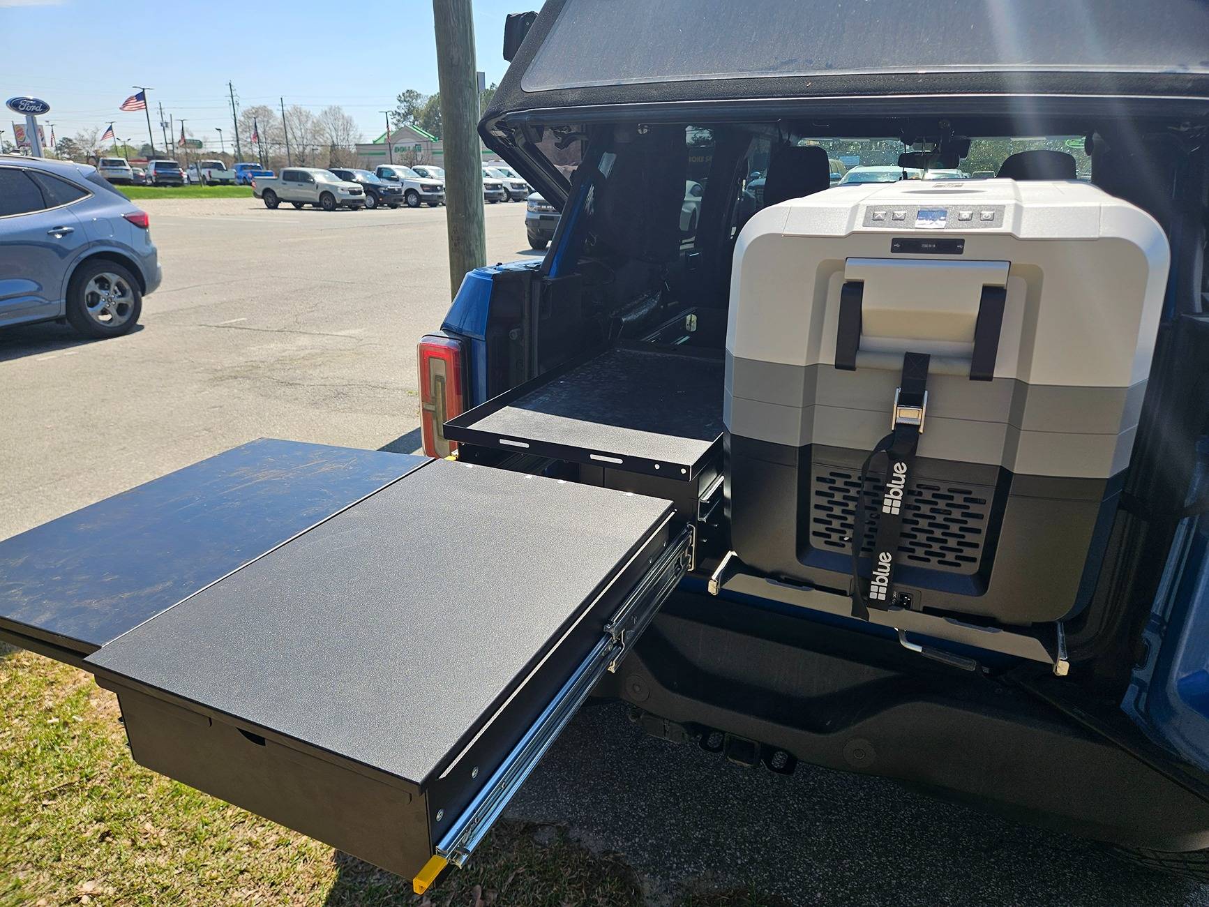 Fridge slide and cargo drawer installed | Bronco6G - 2021+ Ford Bronco ...