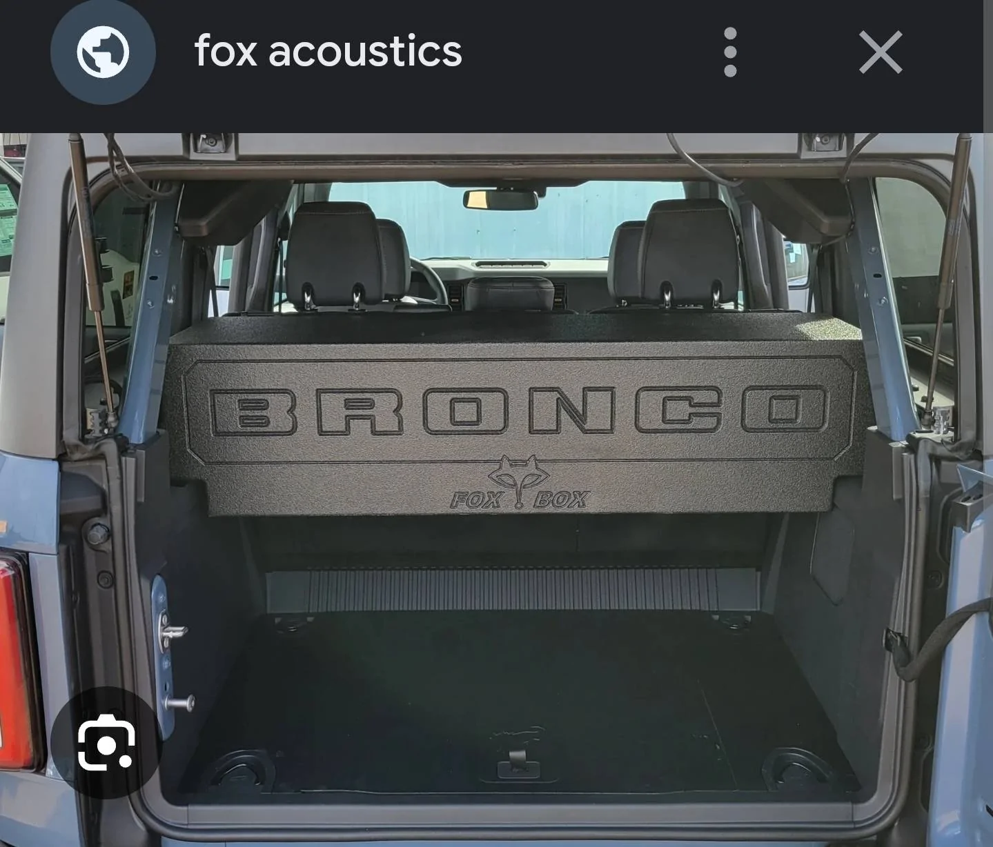 SUBWOOFER BOXES FOR BRONCOS | Bronco6G - 2021+ Ford Bronco & Bronco ...